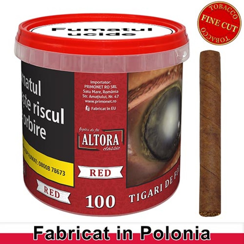 Tigari de foi Altora Red (100 buc) | Primonet.ro